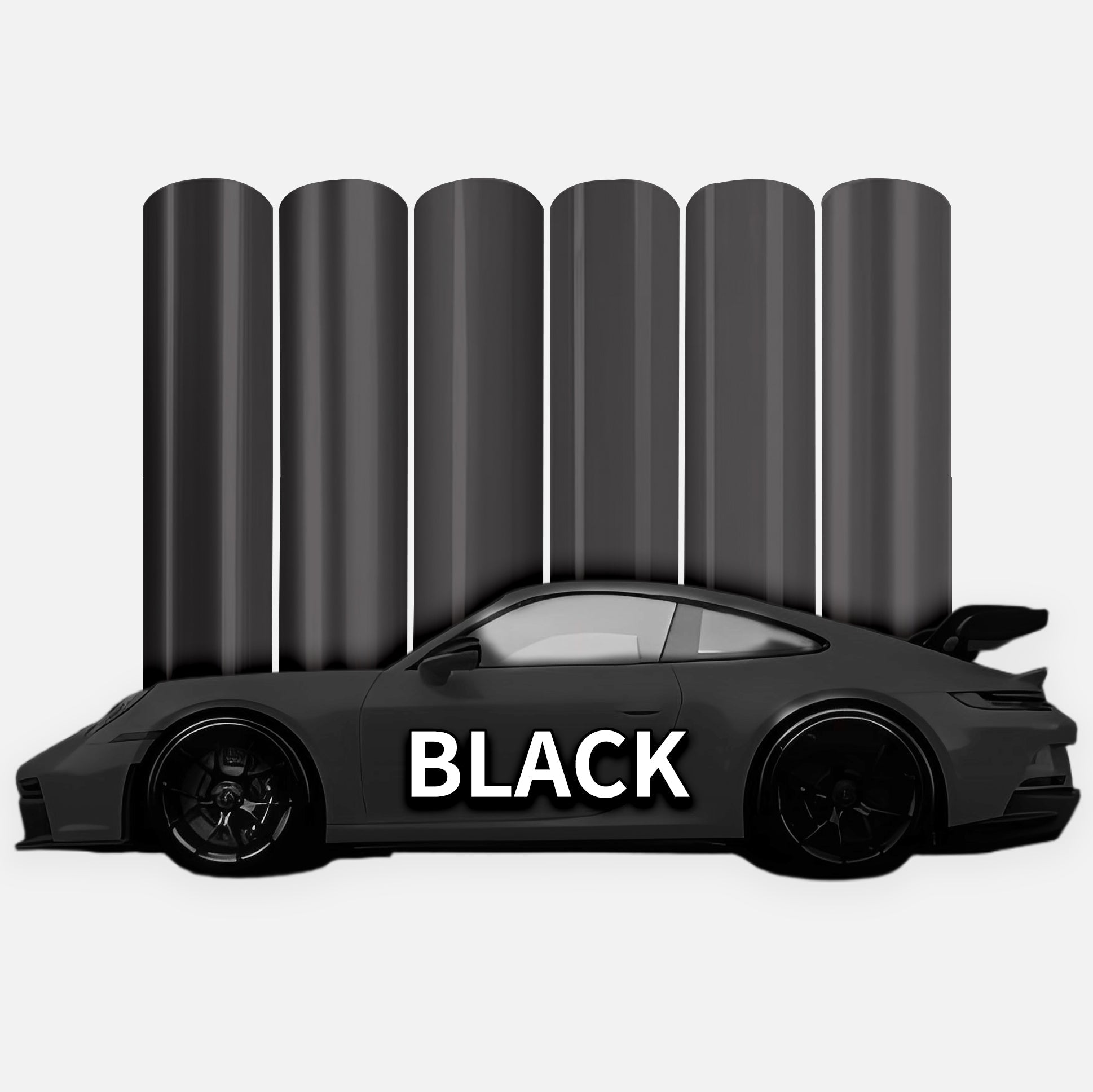 Black Vinyl Wrap - All Finishes & Styles|Sailifilm – SAILI
